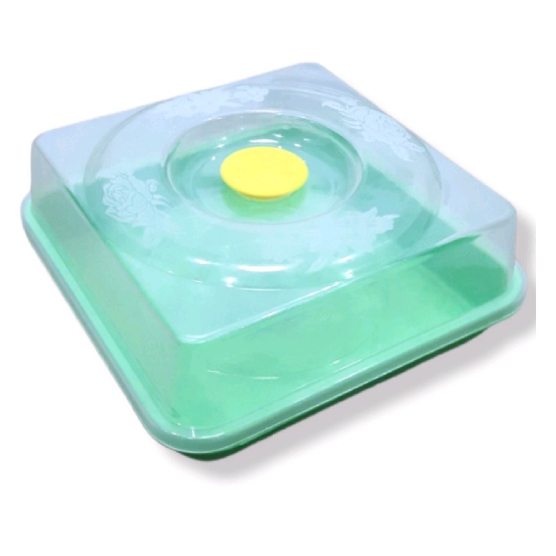 Tempat Kue Bolu + Tutup / Tempat Penyimpanan Makanan / FOOD Storage ...