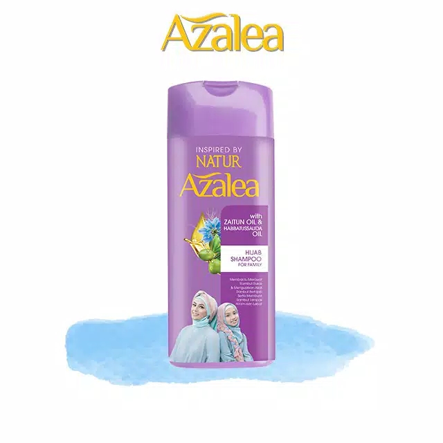 Azalea Shampoo with Zaitun Oil & Habbatussaudah Oil 180ml | Lazada ...