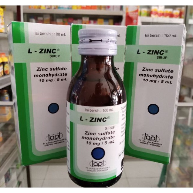 L Zinc 100 ml Zinc Diare Bayi & Anak Kombinasi L BIo & Oralit(A4D2 ...