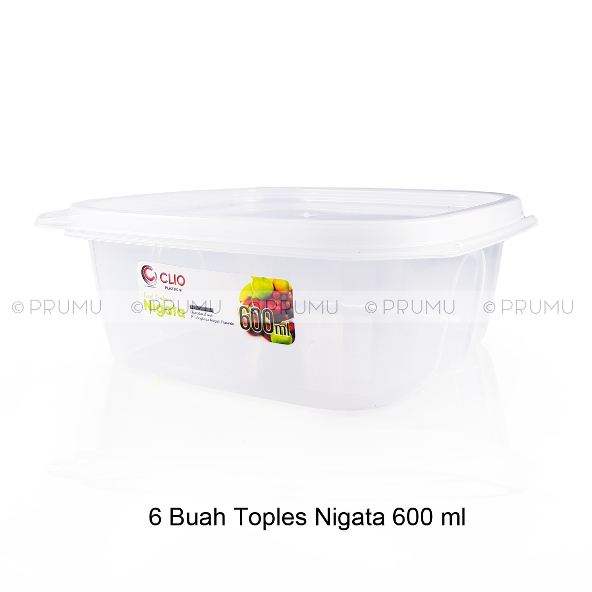 Grosir Toples Plastik 600ml - Food Container - Sealware - Wadah Makanan ...