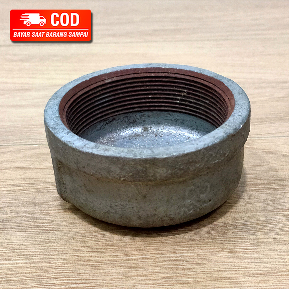 DOP BESI DRAT DALAM 2 INCH / TUTUP PIPA BESI DRAT DALAM 2 INCH | Lazada ...