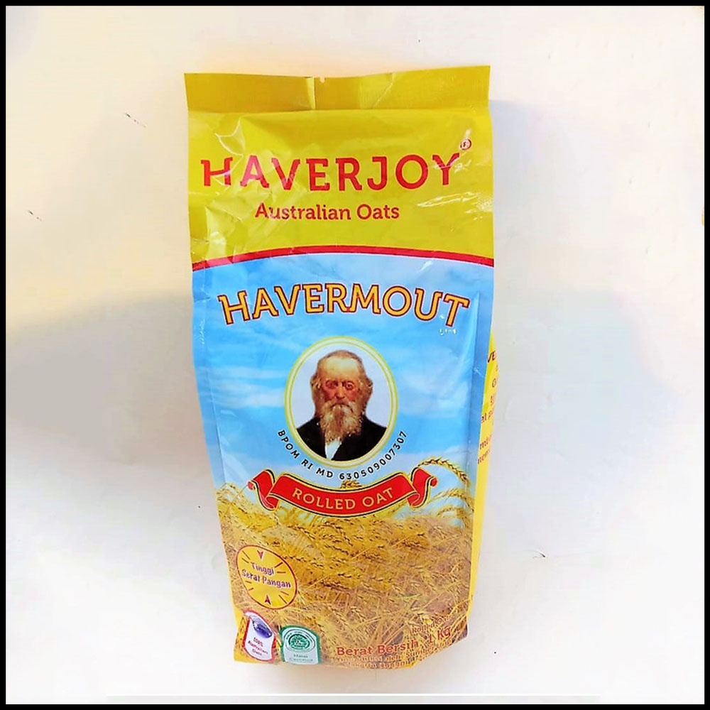 GANDUM HAVERJOY - ROLLED OAT AUSTRALIAN OATS 1KG ( kuning ) | Lazada ...
