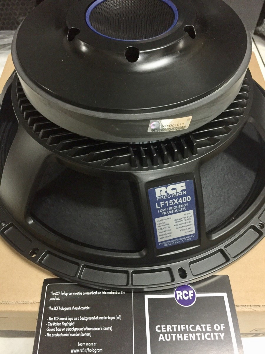speaker 15" RCF LF 15X400 component speaker rcf 15x400 | Lazada Indonesia