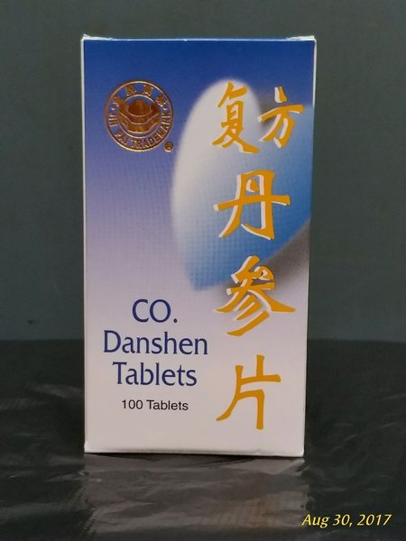 Obat China Herbal Co Danshen Tablet Isi 100 Tablet Original OBAT ...