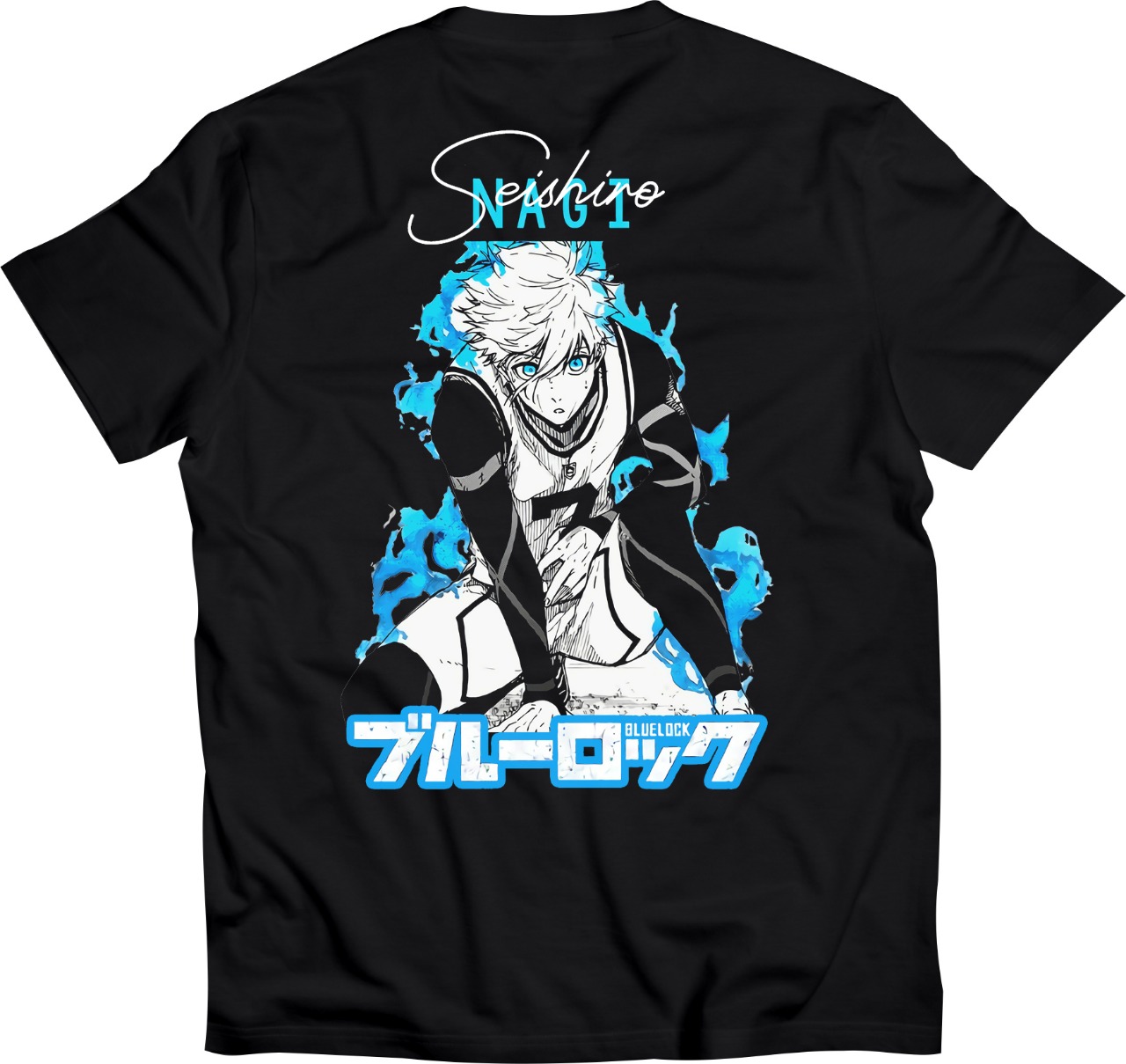 Baju Anime BLUE LOCK FOOTBALL JAPAN NAGI SEISHIRO BL01# Kaos Anime ...