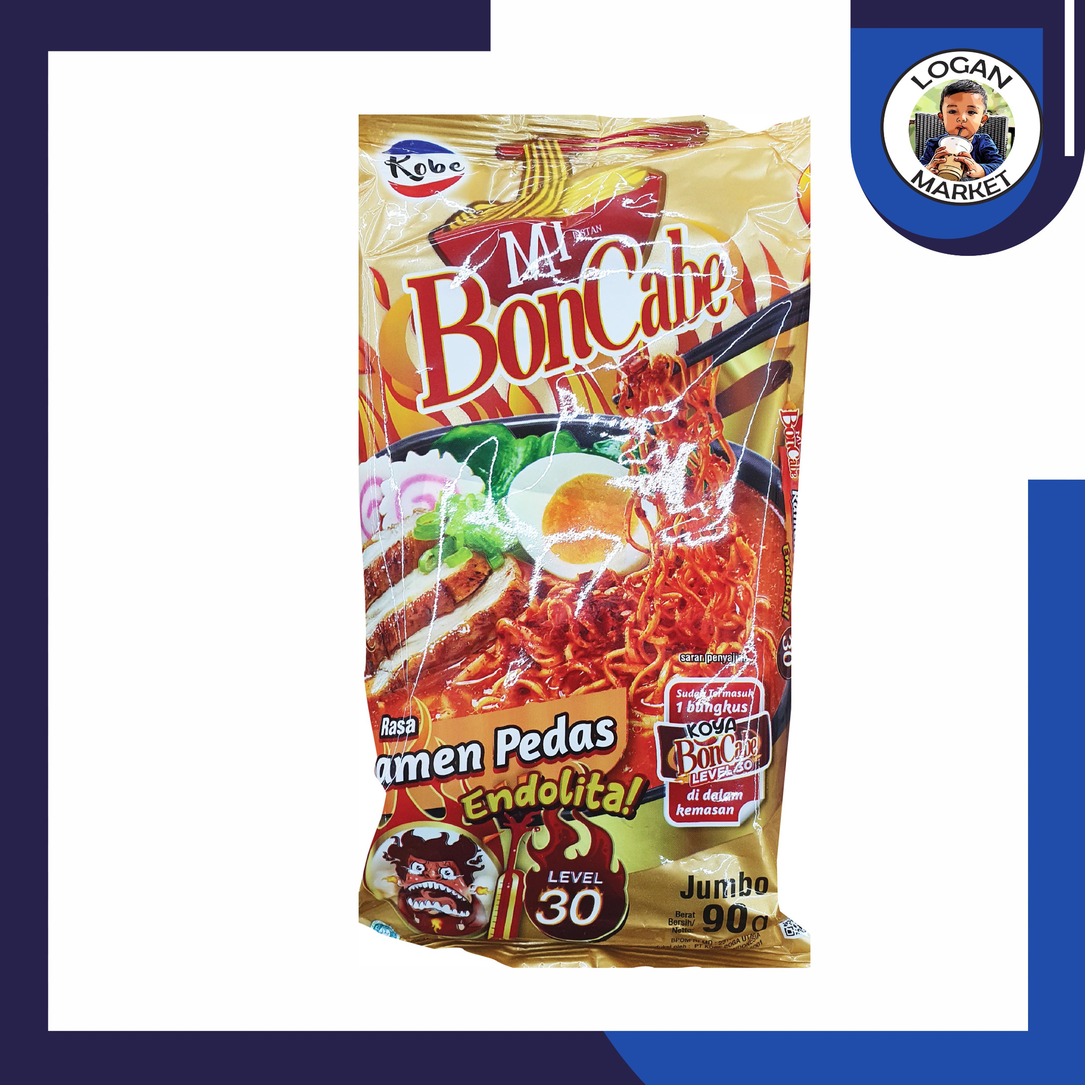 Boncabe Bon Cabe Mie Mi Goreng Level 15 Ramen Pedas Level 30 | Lazada ...