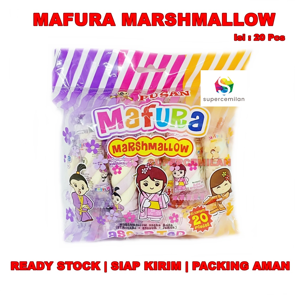 Mafura Permen Marshmallow Lilit / Kepang (isi 20 pcs) | Lazada Indonesia