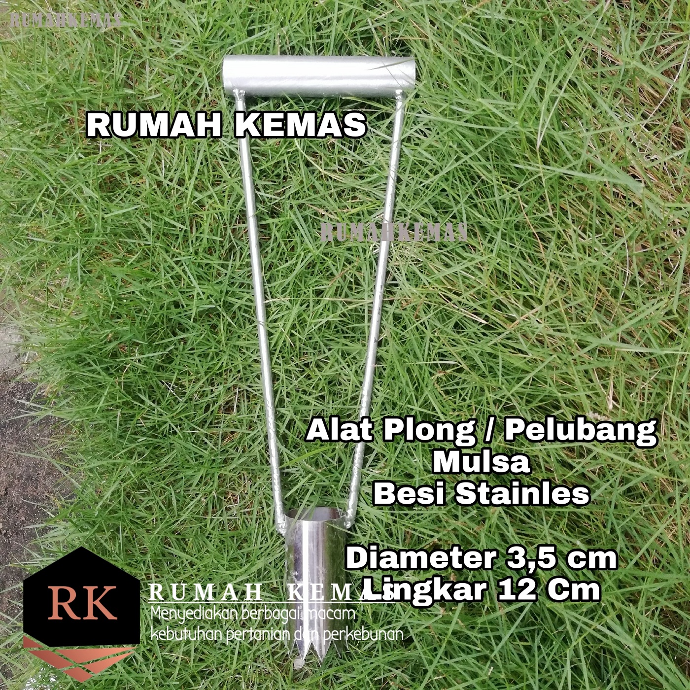 Alat Plong 12 cm / Lubang Mulsa Pelubang Mulsa Ukuran Lingkaran 12 Cm ...