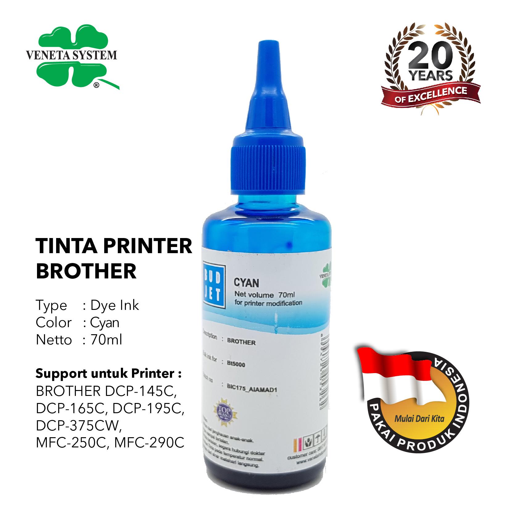 Veneta System Ciss Ink Budjet Brother - Tinta Infus - Tinta Printer ...