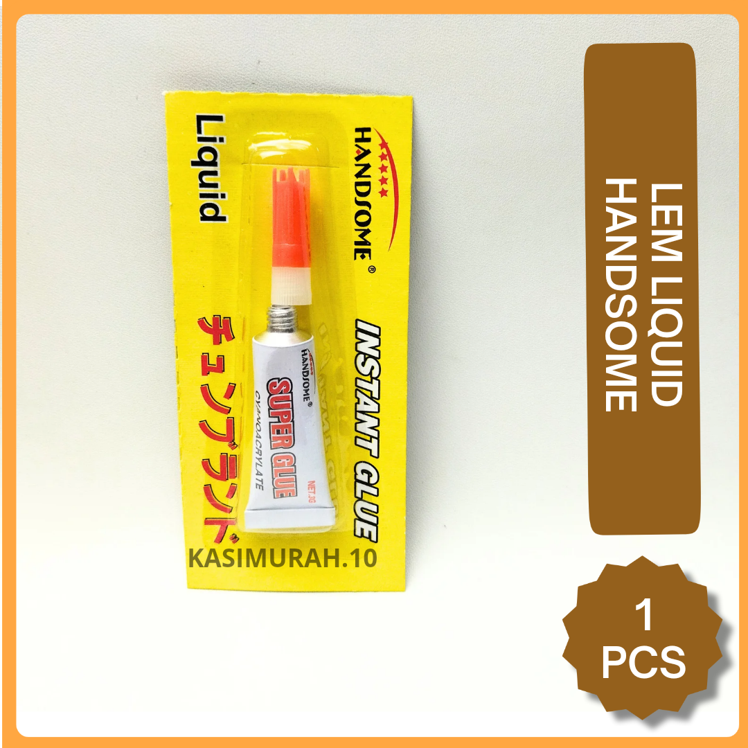 (1 Pcs) Lem Liquid Merek Handsome / Lem Super / Lem Super Glue | Lazada ...