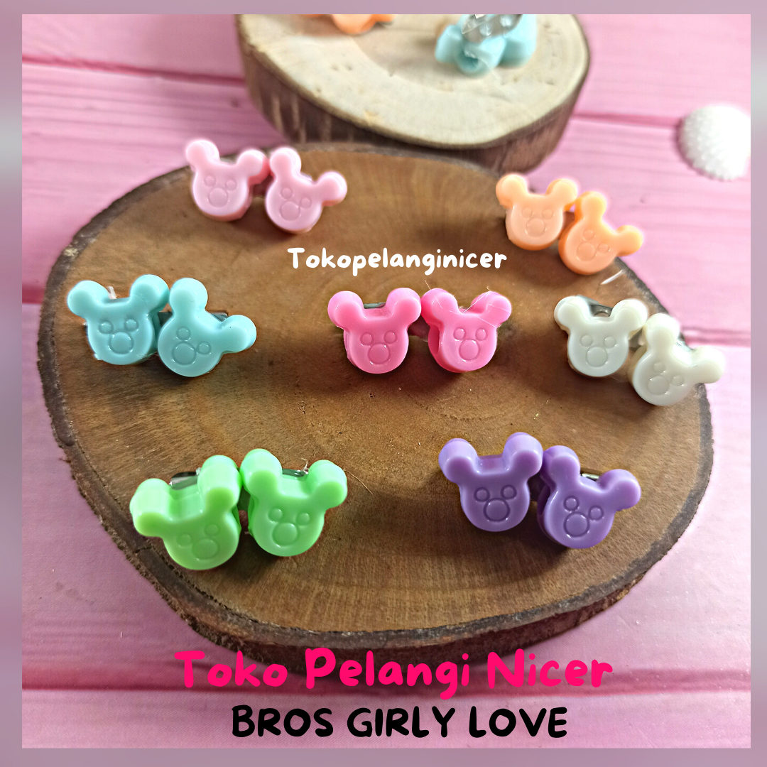 Bros Dagu Pita Mini Miki Murah/ Bros Simpel /Bros Hijab Peniti Jilbab ...