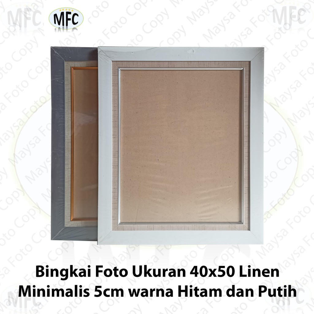 Bingkai Foto Warna Hitam Putih