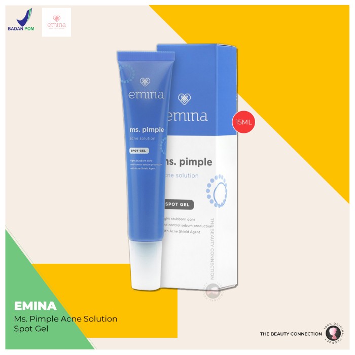EMINA Ms. Pimple Acne Solution Spot Gel 15 ml | Lazada Indonesia