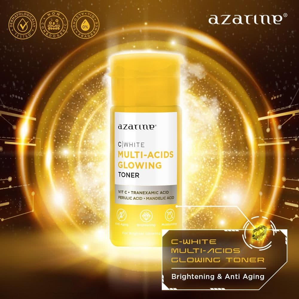 [BPOM] AZARINE MULTI ACID GLOWING TONER Solution for Brighter Glowing ...