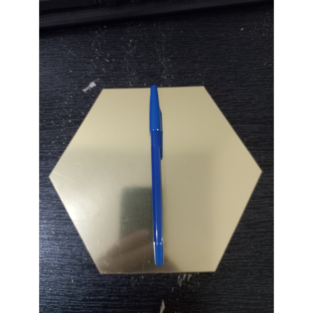 Sticker Cermin Hexagonal | Lazada Indonesia
