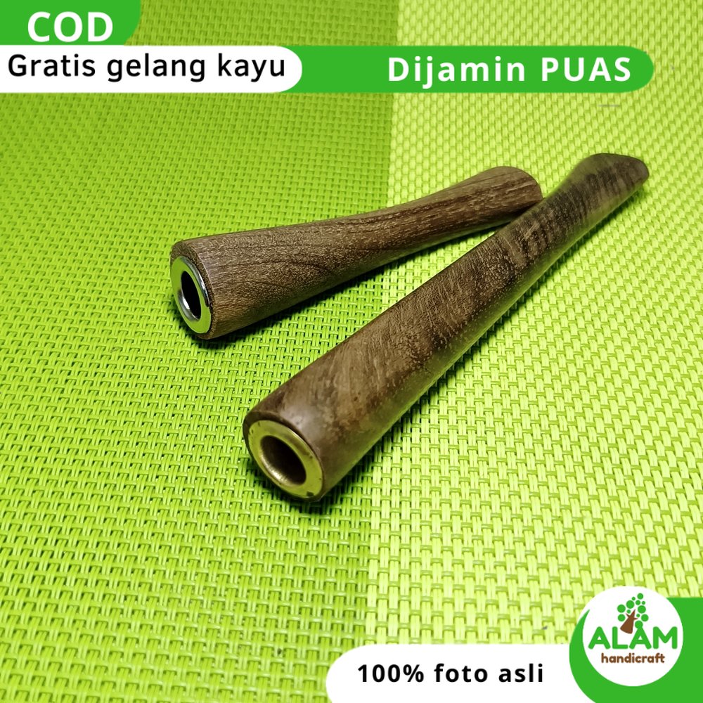 Pipa rokok once kayu kalimasada ulir | Lazada Indonesia