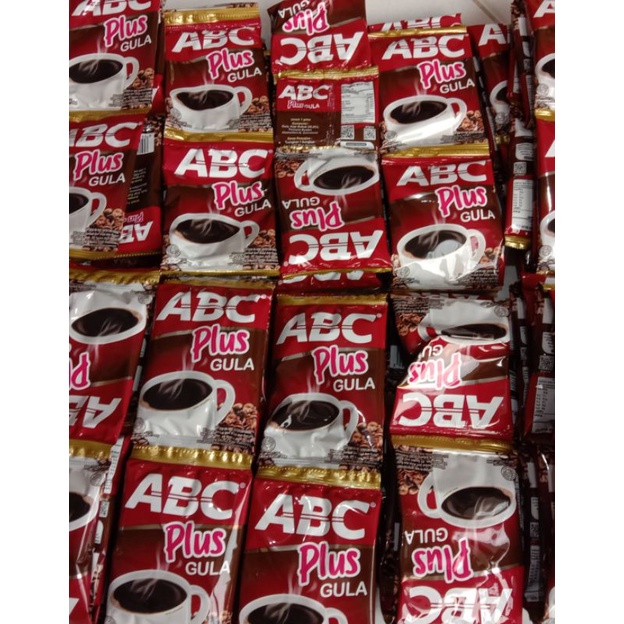 KOPI ABC PLUS GULA 1 RENCENG 10 SACHET | KOPI HITAM PLUS GULA | Lazada ...