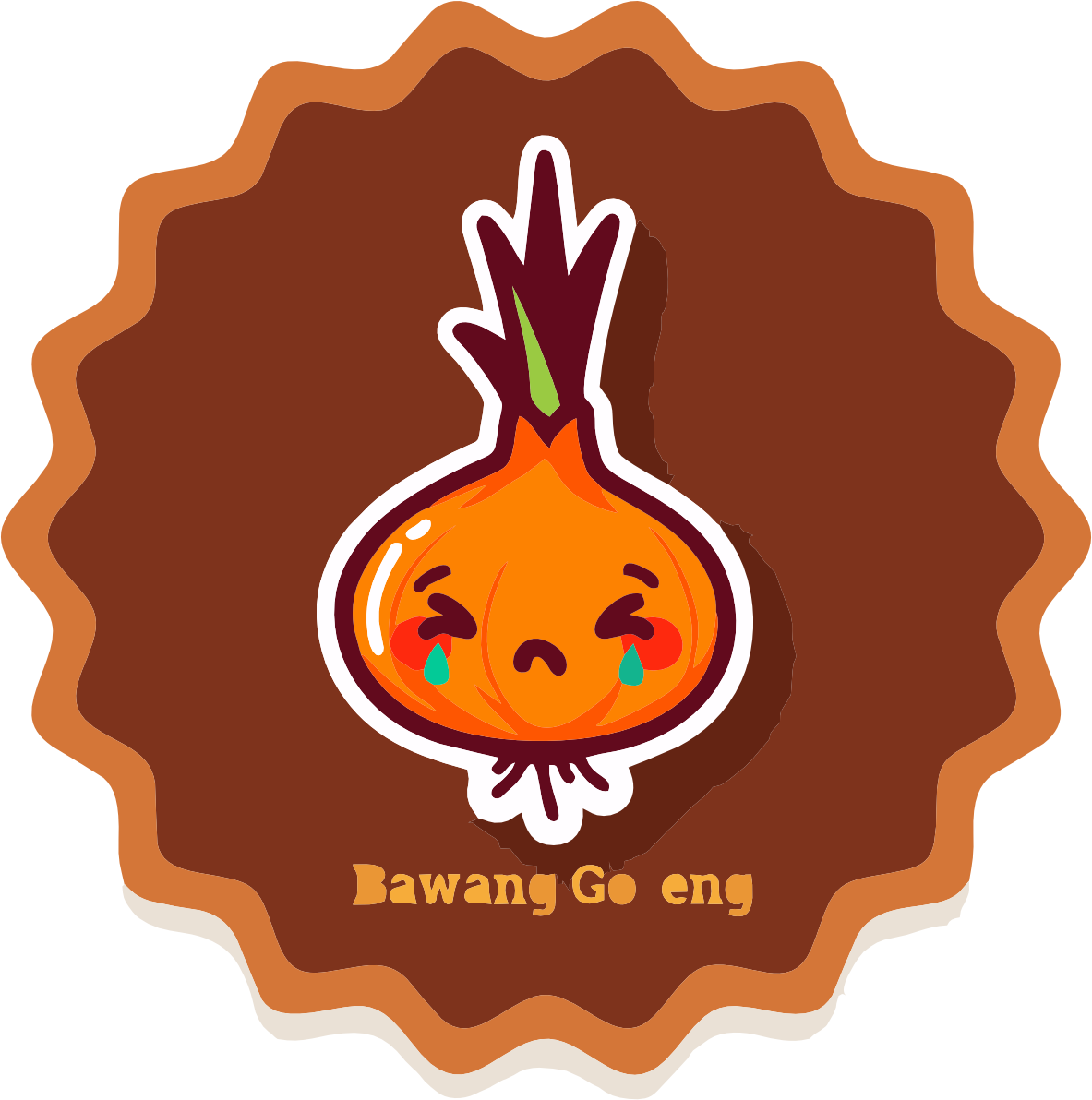 Bandung Stiker Print Sticker Label Kemasan Bawang Goreng Free Desain ...