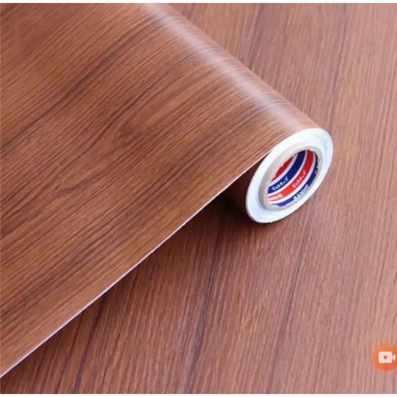 Wallpaper Stiker Lemari Sticker Meja Kayu Kitchen Set Dinding Dapur ...