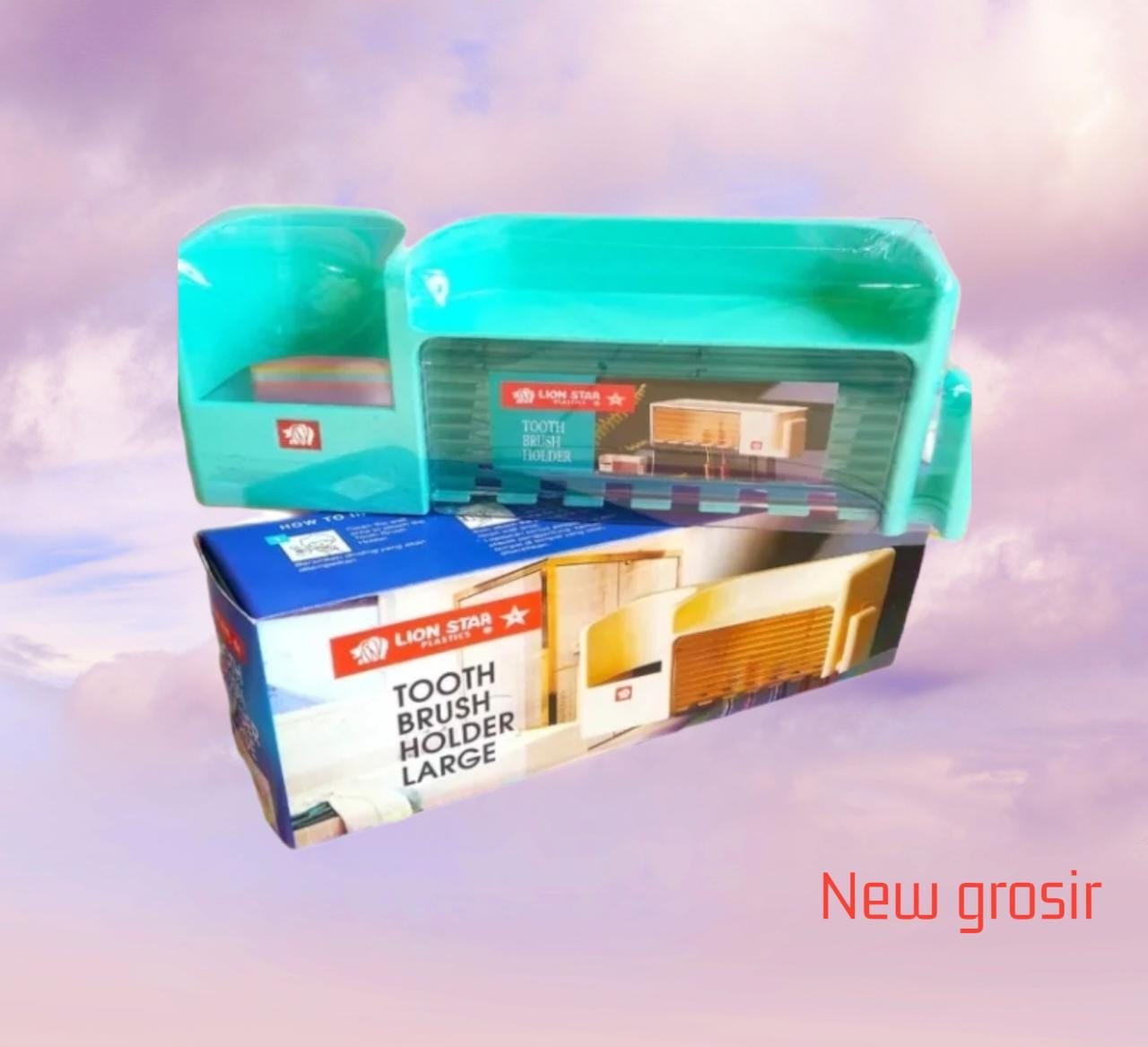 Tempat sikat gigi dan sabun lion star | Lazada Indonesia