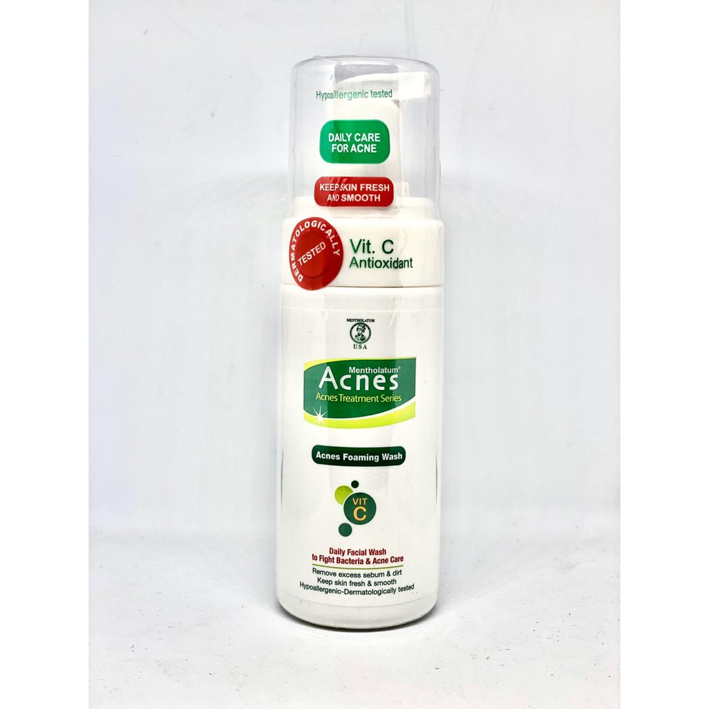Acnes Foaming Wash - Sabun Muka Khusus Wajah Berjerawat 100 ml | Lazada ...