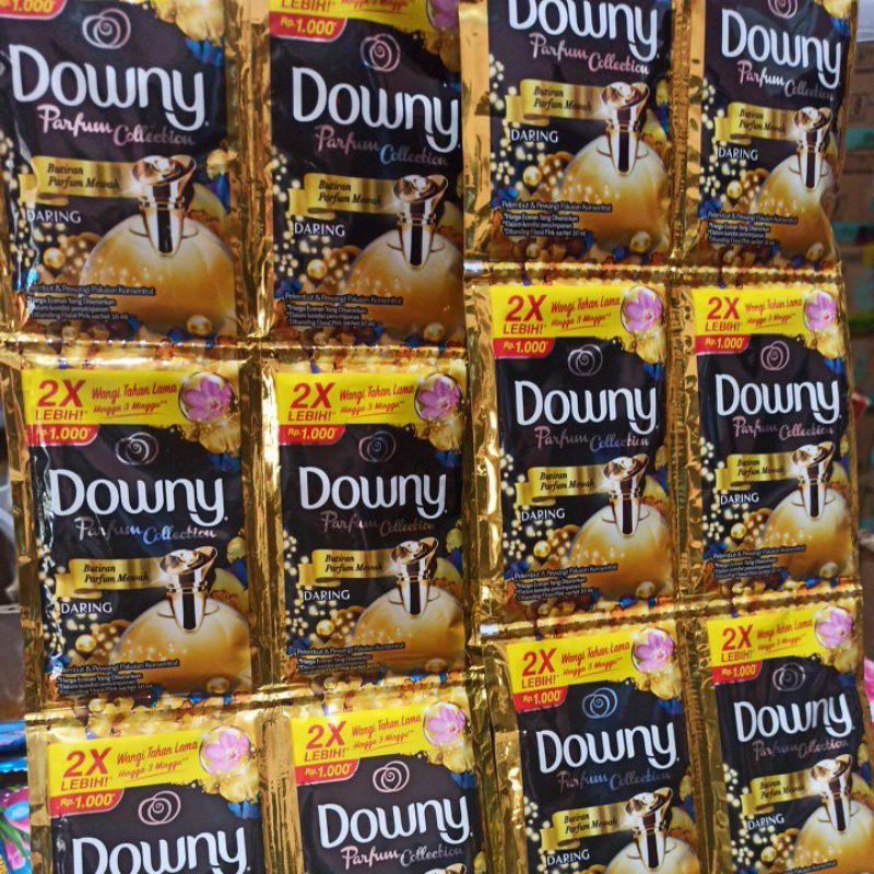 Downy Saset Renceng Satuan Pelembut dan Pewangi Pakaian 20ml - Daring ...