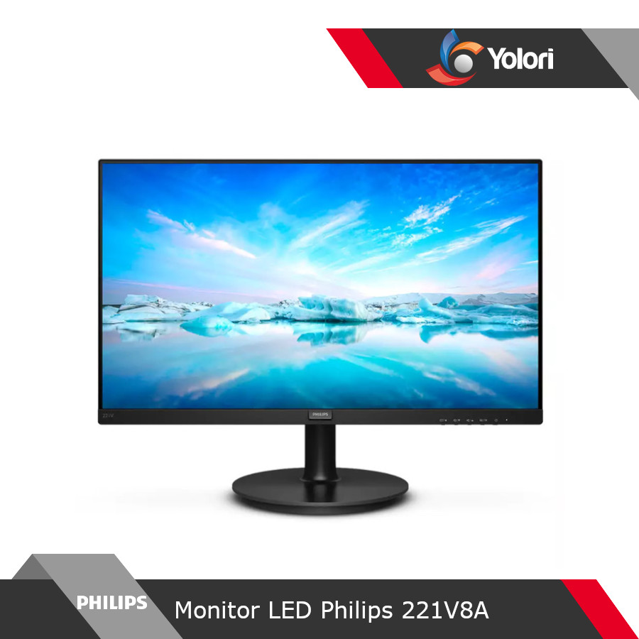 Monitor LED Philips 221V8A 22" 1080p | Lazada Indonesia