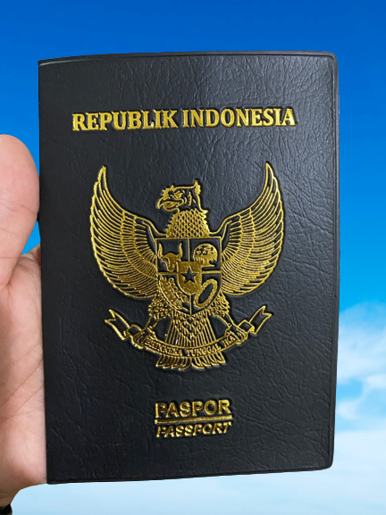 Sampul Paspor - Hitam Indonesia Berlogo Garuda Indonesia | Lazada Indonesia