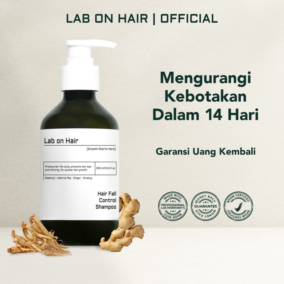 Lab On Hair Anti Hair Fall Shampoo - Sampo Perawatan Rambut Anti Rontok ...