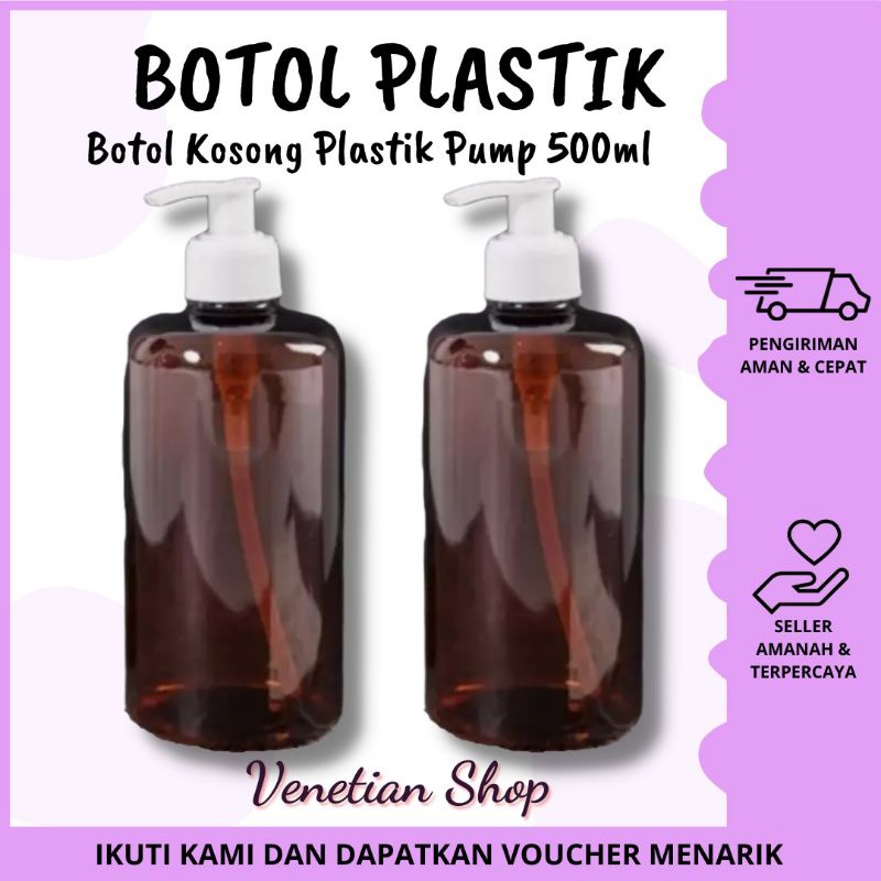 Venetian Shops Botol kosong pump 500ml | Lazada Indonesia