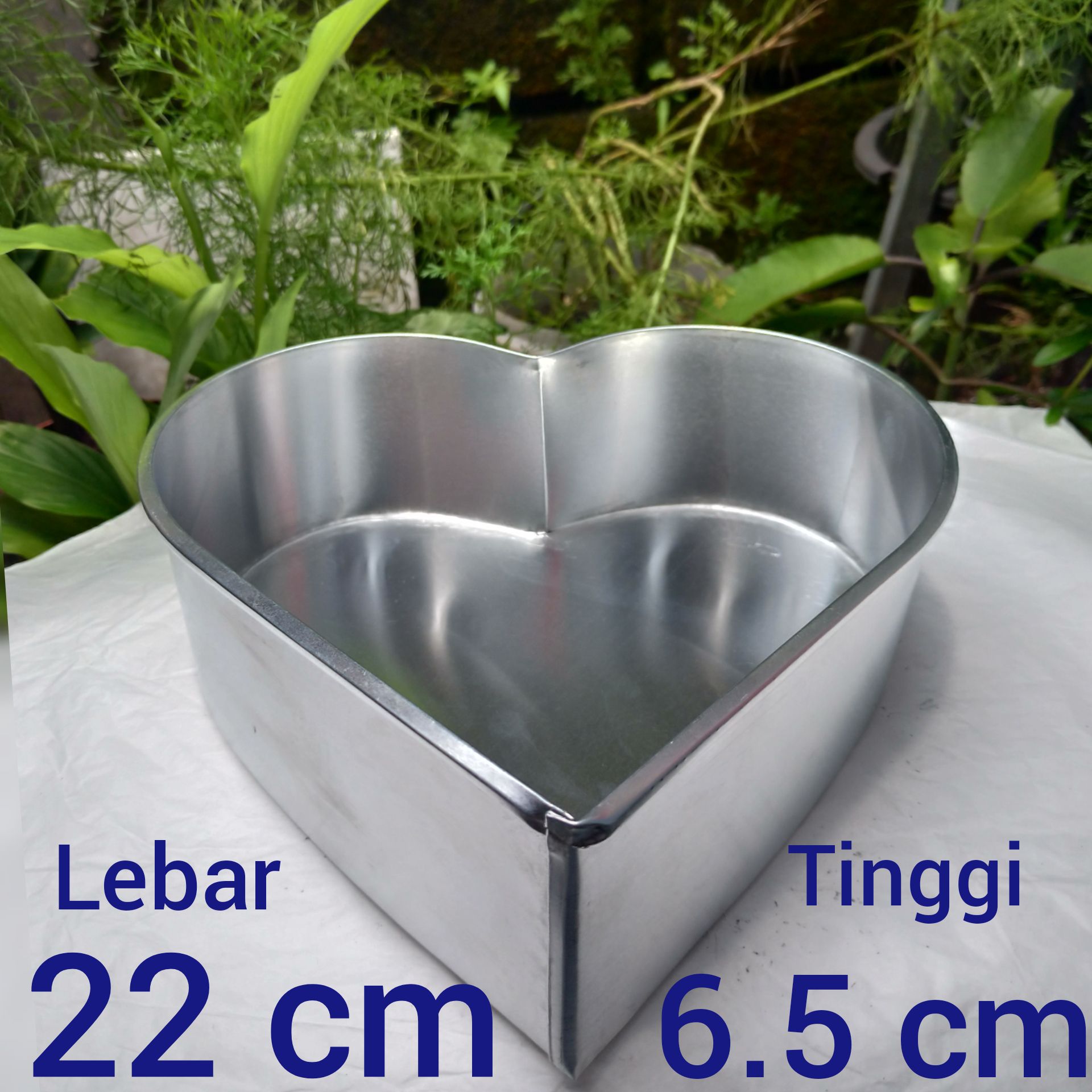 TURUNHARGA!!!loyang love 22 cm/Bahan alumunium | Lazada Indonesia