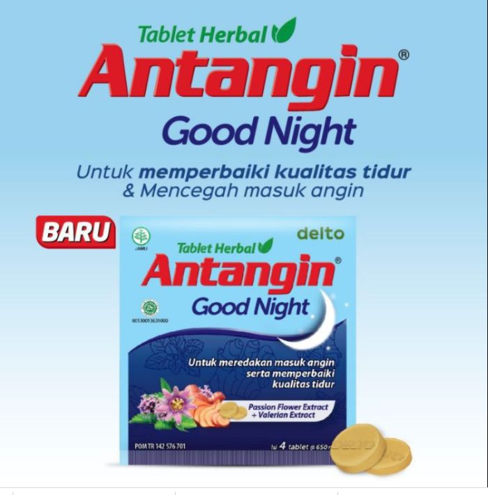 ANTANGIN GOOD NIGHT PER STRIP / OBAT HERBAL UNTUK SUSAH TIDUR DIMALAM ...