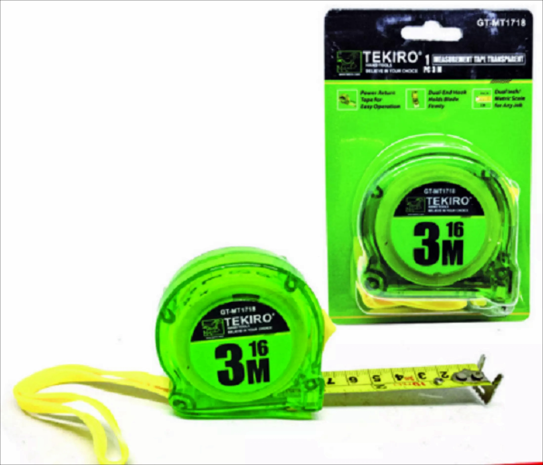 Meteran 3 meter TEKIRO model Baru | Lazada Indonesia