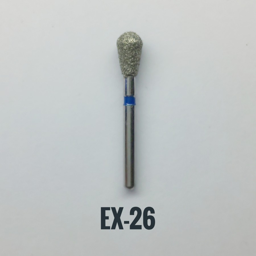 mata bor gigi dental burs highspeed diamond extra shape ex26 | Lazada ...