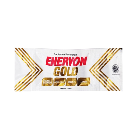 ENERVON GOLD STRIP 5 KAPSUL | Lazada Indonesia