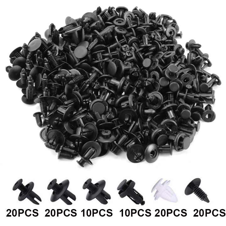 Baut Rivet Mobil/Universal Klip Bumper Baut Body Plastik Mobil Clip ...