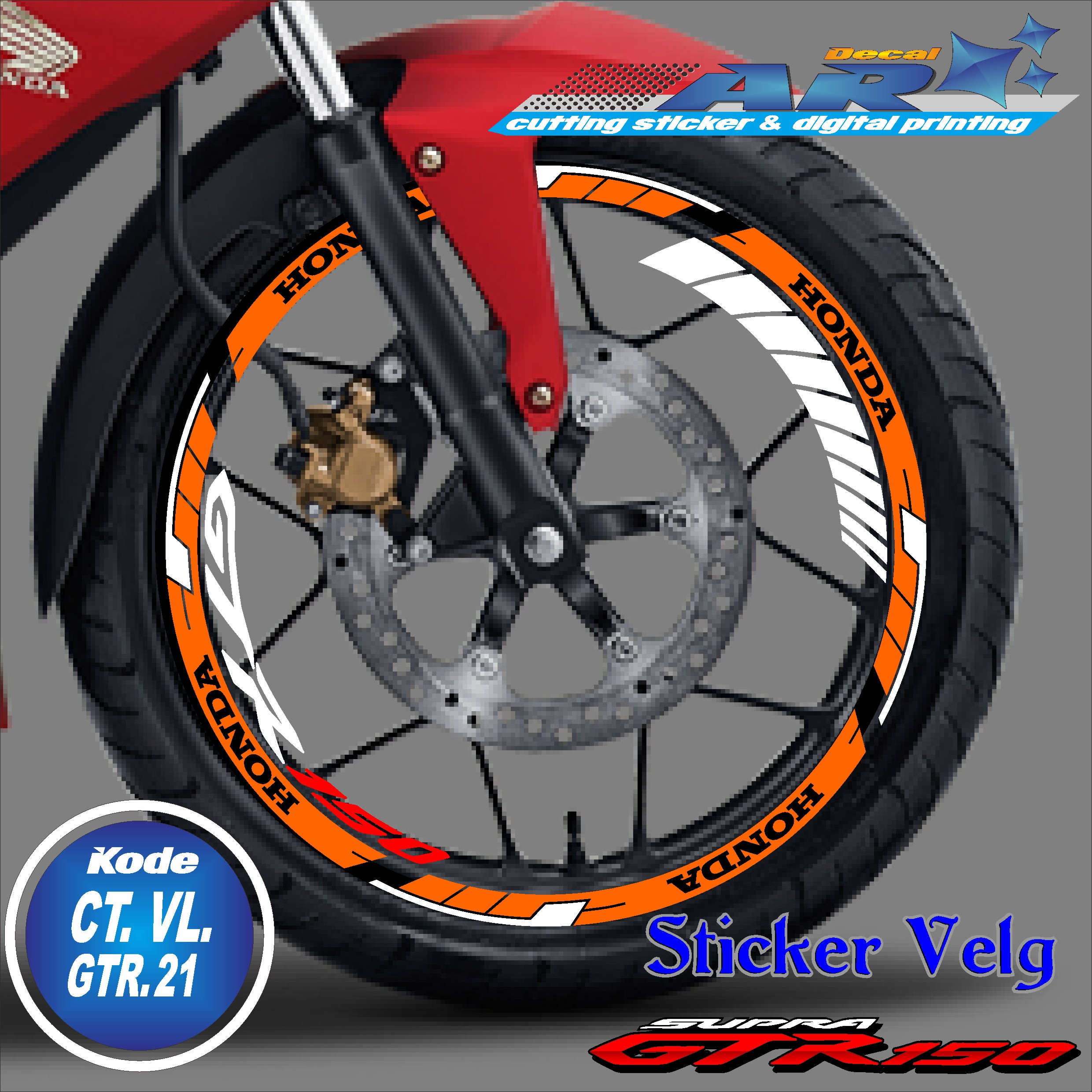 Gtr List VELG Gtr - Setiker Cutting List Pelek GTR AR 021 | Lazada ...
