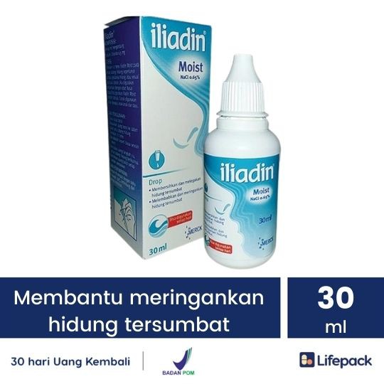 ILIADIN MOIST DROP 30 ML - Obat Rhinitis / Sinus Hidung Tersumbat ...