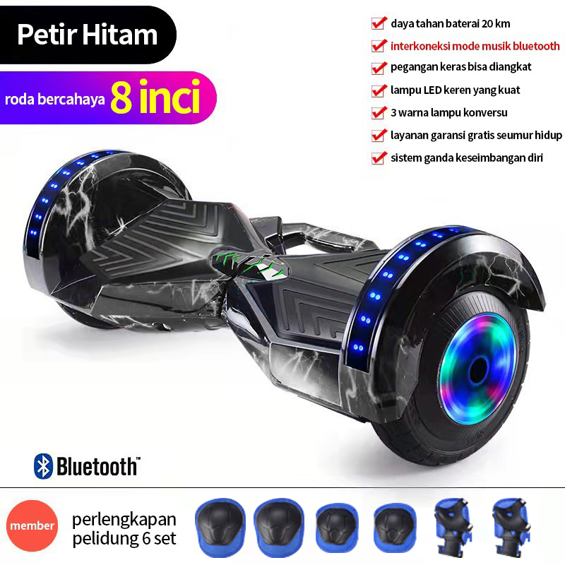 Haverboard TOP QUALITY speaker hoverbot hoverboard anak Terbaru smart balance wheel | Lazada ...
