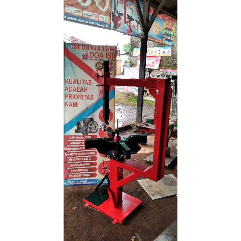 TERMURAH Alat pembuka ban motor/mobil murah / Tire changer manual ...