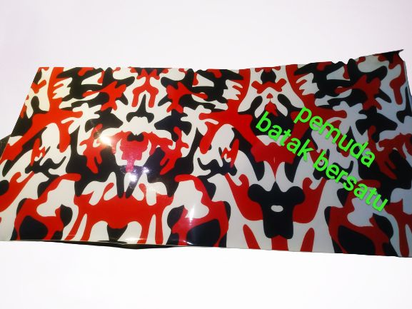 COD! STIKER PEMUDA BATAK BERSATU 1 METER X 50CM STICKER LOGO BATAK ...