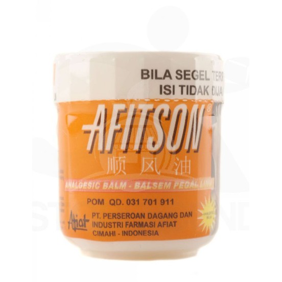 Balsem Afitson 8 gram - Balsam Pegal Linu dan Sakit otot | Lazada Indonesia