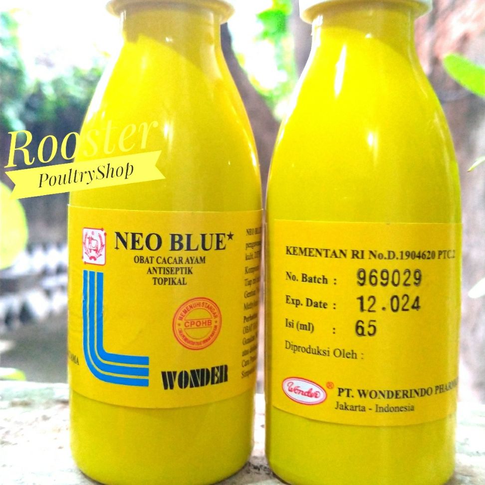 NEOBLUE Obat cacar Ayam Obat patek Ayam Sakit Kulit | Lazada Indonesia