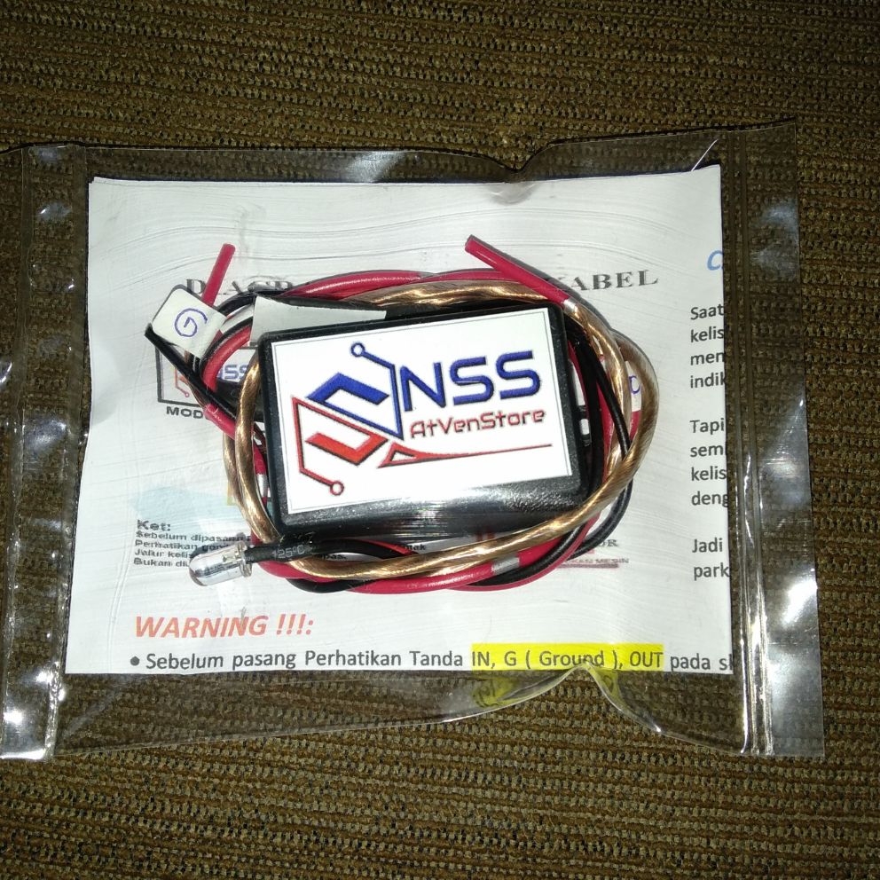 Pengaman Motor sensor Usap + 1pcs sensor usap cadangan.( Wajib baca ...