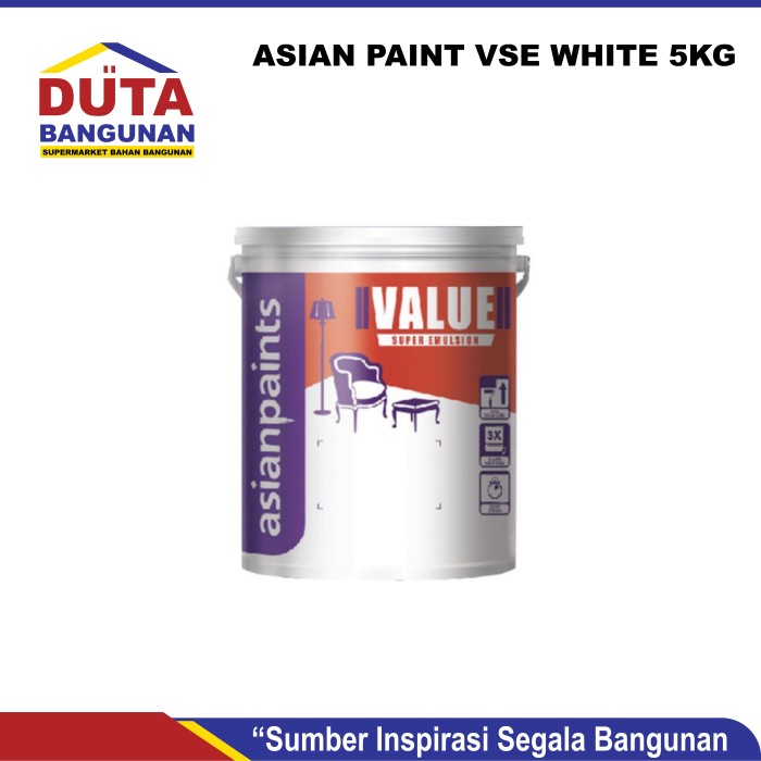 Cat Dalam Asian Paint VSE Lily - 5kg | Lazada Indonesia