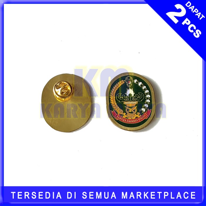 Pin Bahan Logam – Bros Pin Logo Persit Kartika Chandra Kirana - Karya ...