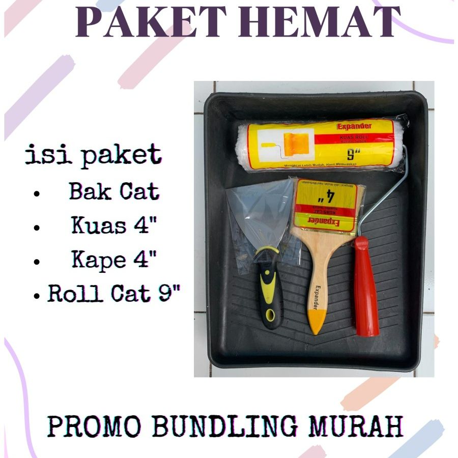 Paket Alat Pertukangan Untuk Cat Tembok Murah Berkualitas | Lazada ...