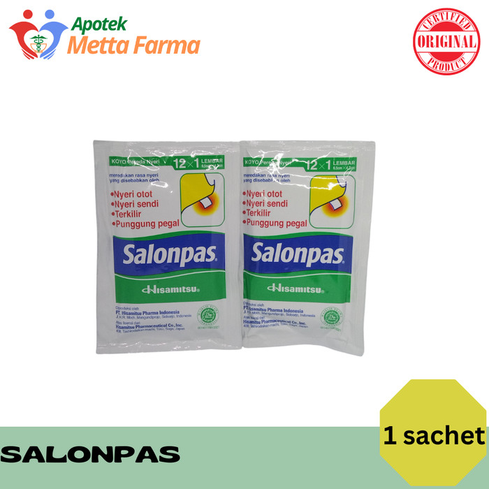 Koyo Salonpas Super Biru 1 Sachet | Lazada Indonesia