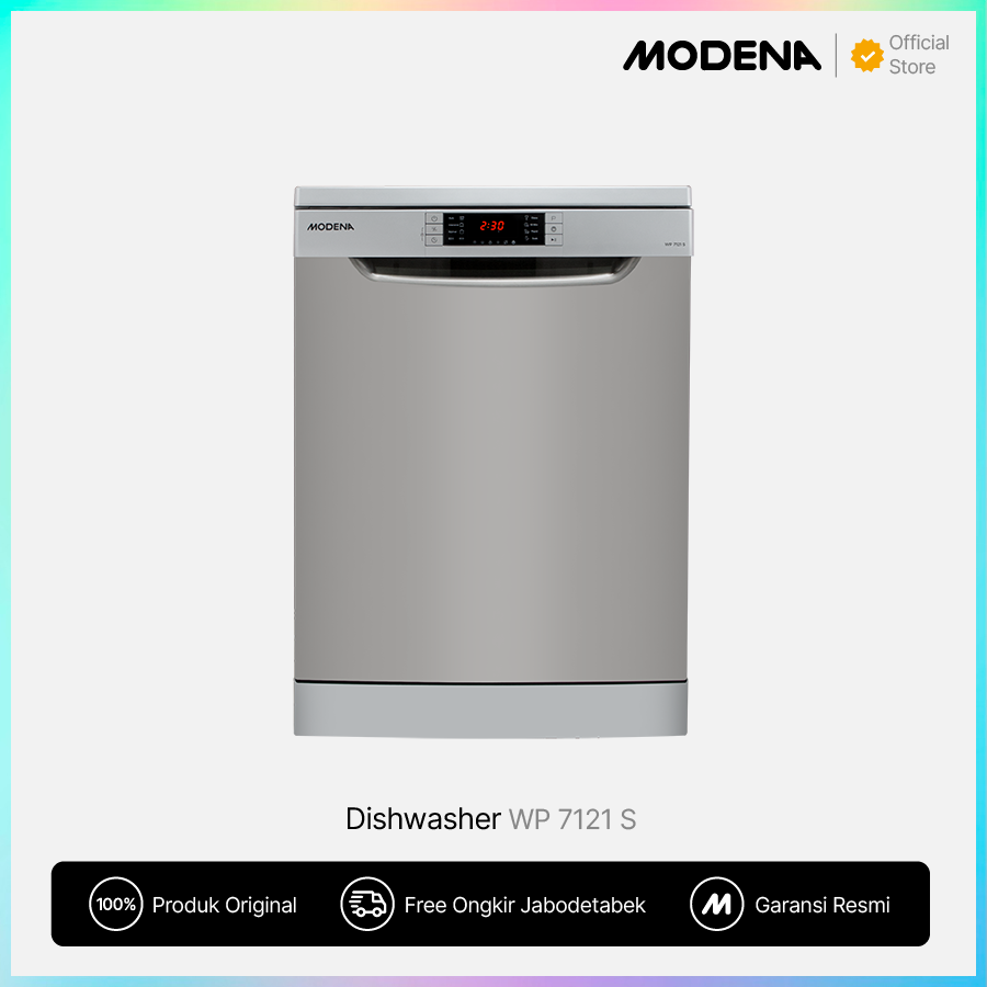 MODENA Freestanding Dishwasher - WP 7121 S | Lazada Indonesia