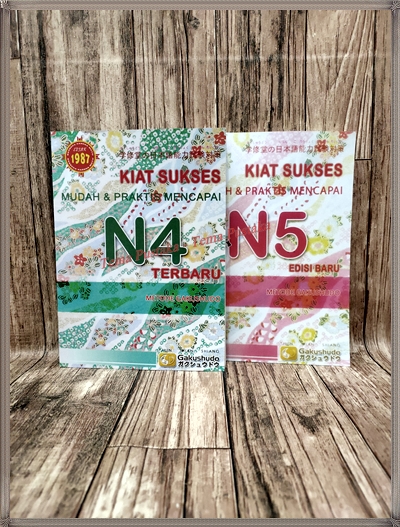 paket 2 Buku Bahasa Jepang Kiat Sukses Mudah N4 N5 Paket 2 Buku Gakushudo | Lazada Indonesia